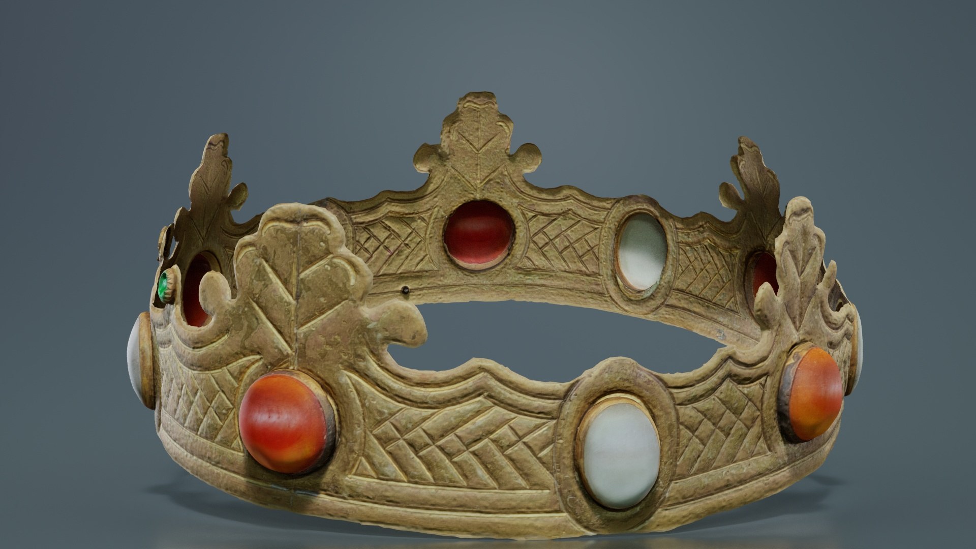 Leaf Crown Remastered 3D Model - TurboSquid 2360072