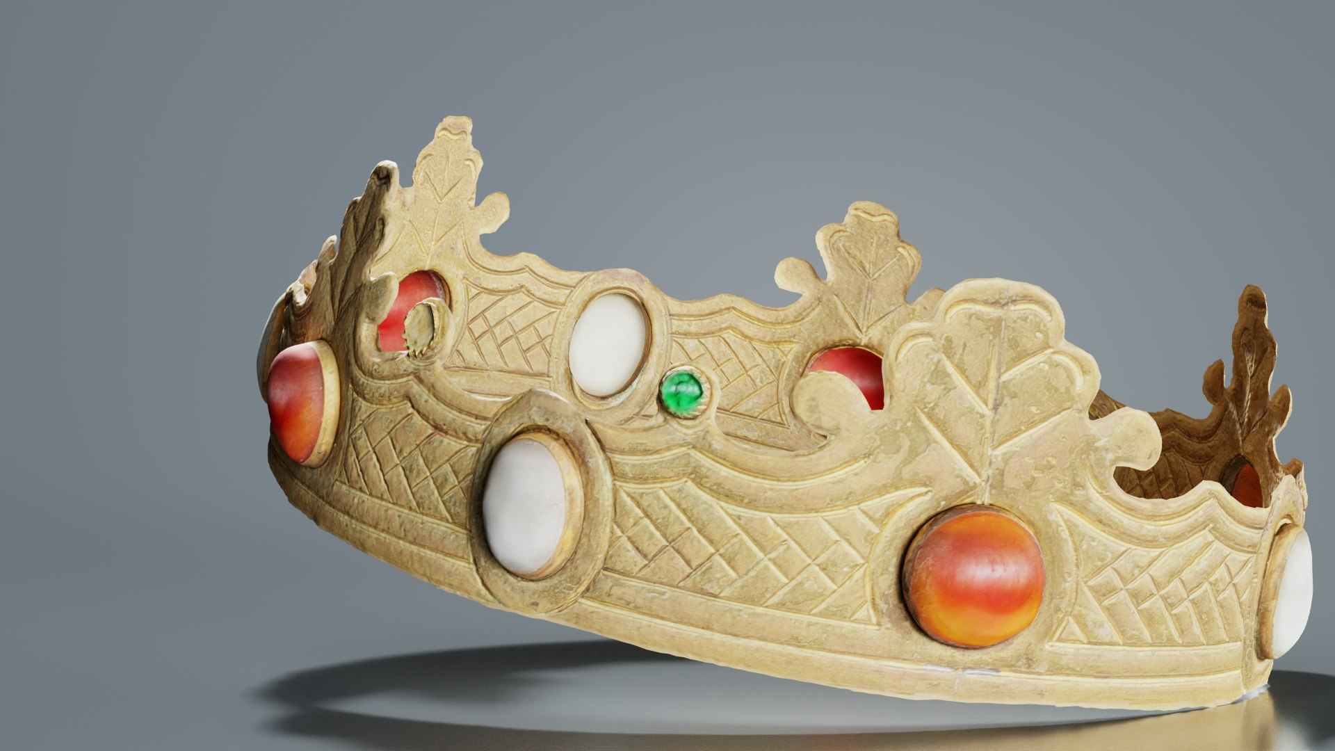 Leaf Crown Remastered 3D Model - TurboSquid 2360072