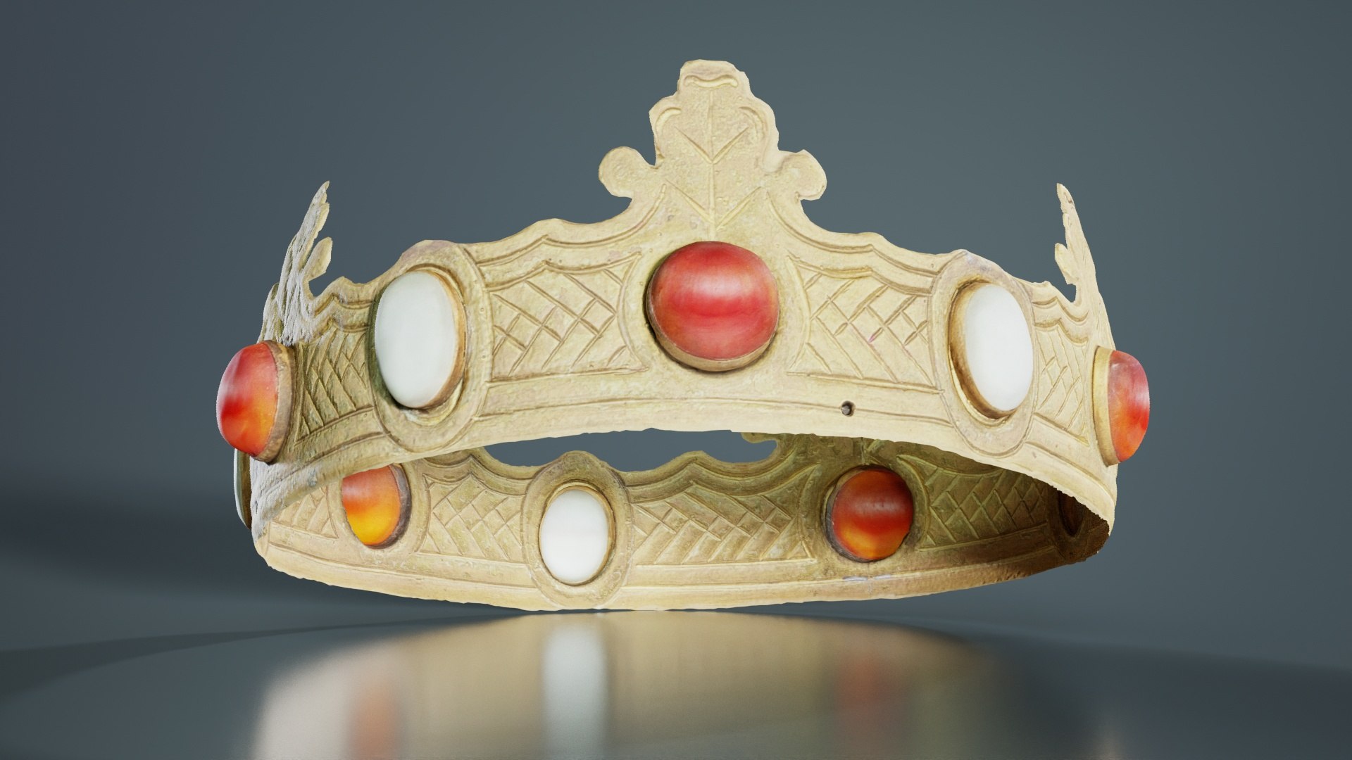 Leaf Crown Remastered 3D Model - TurboSquid 2360072