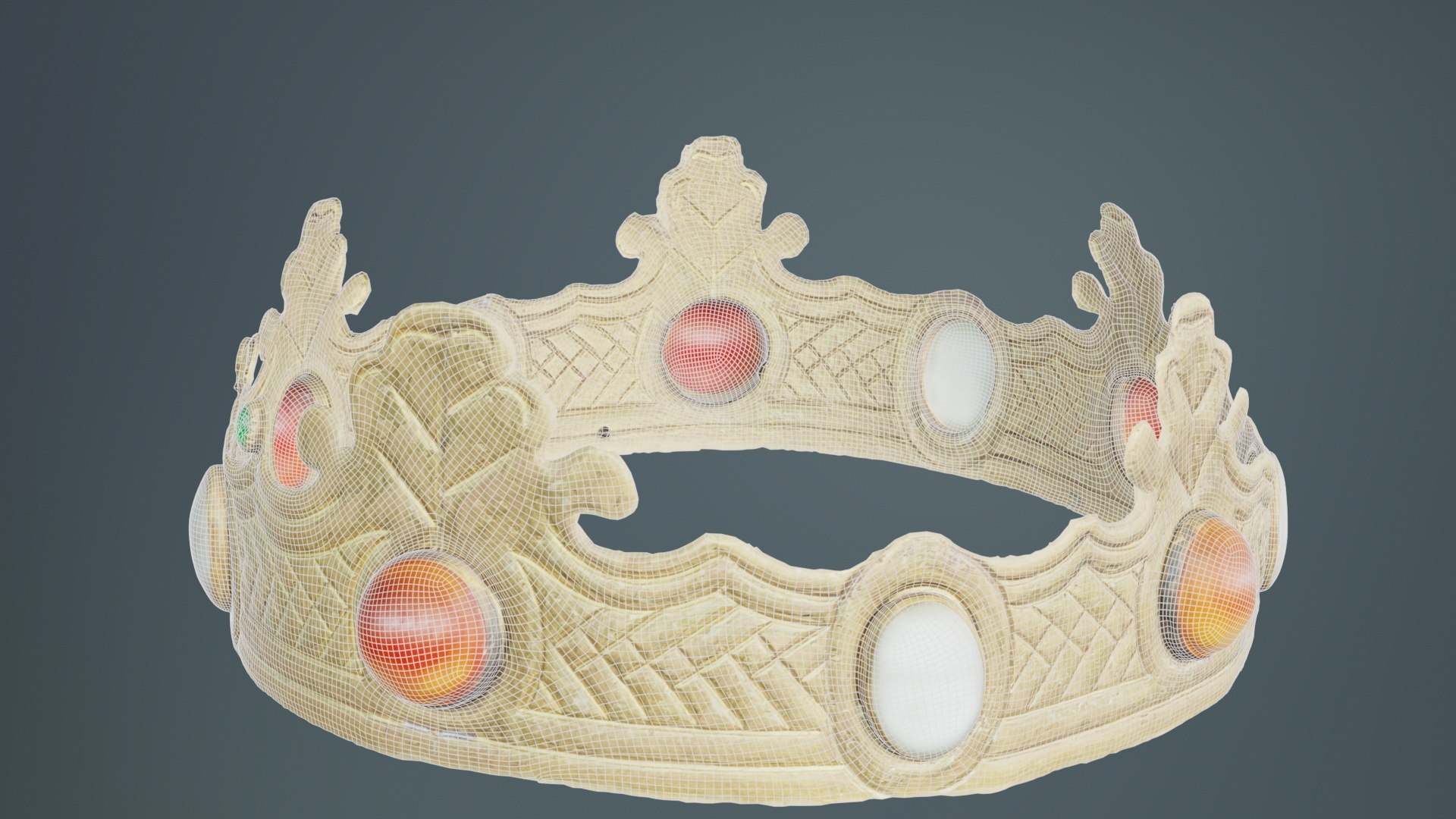 Leaf Crown Remastered 3D Model - TurboSquid 2360072