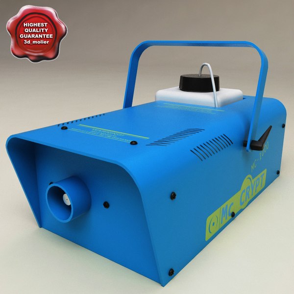 3d nebel maschine model