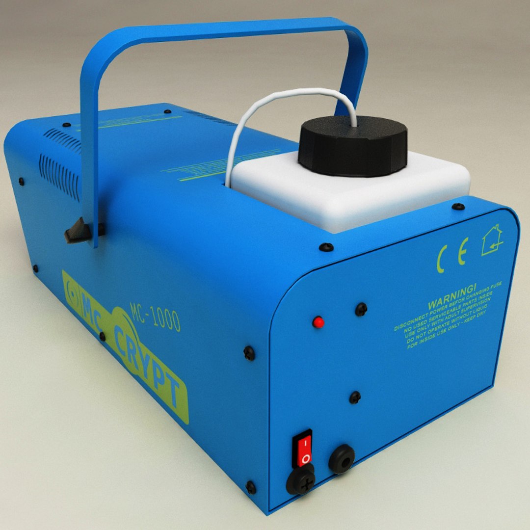3d Nebel Maschine Model