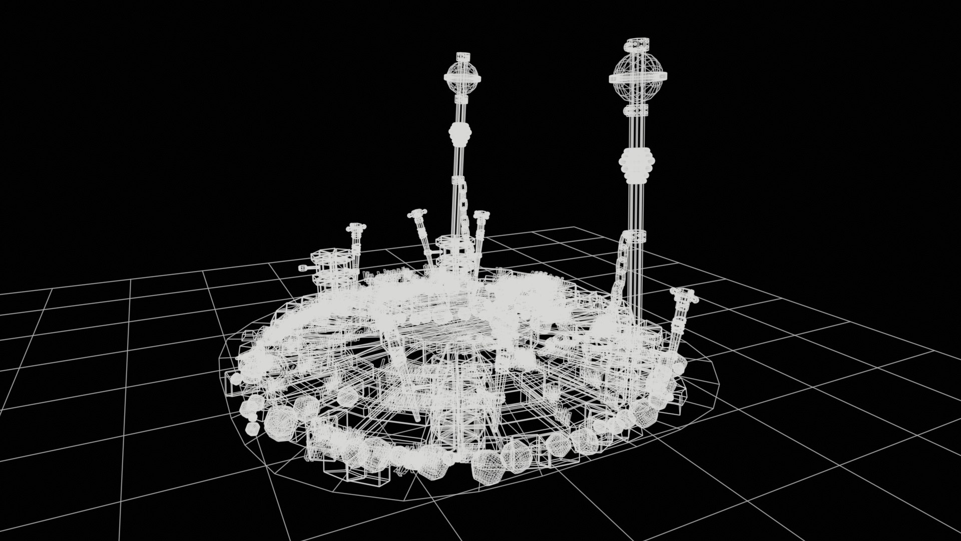 Sacred Altar 3D Model High-poly 3D Model - TurboSquid 2345155