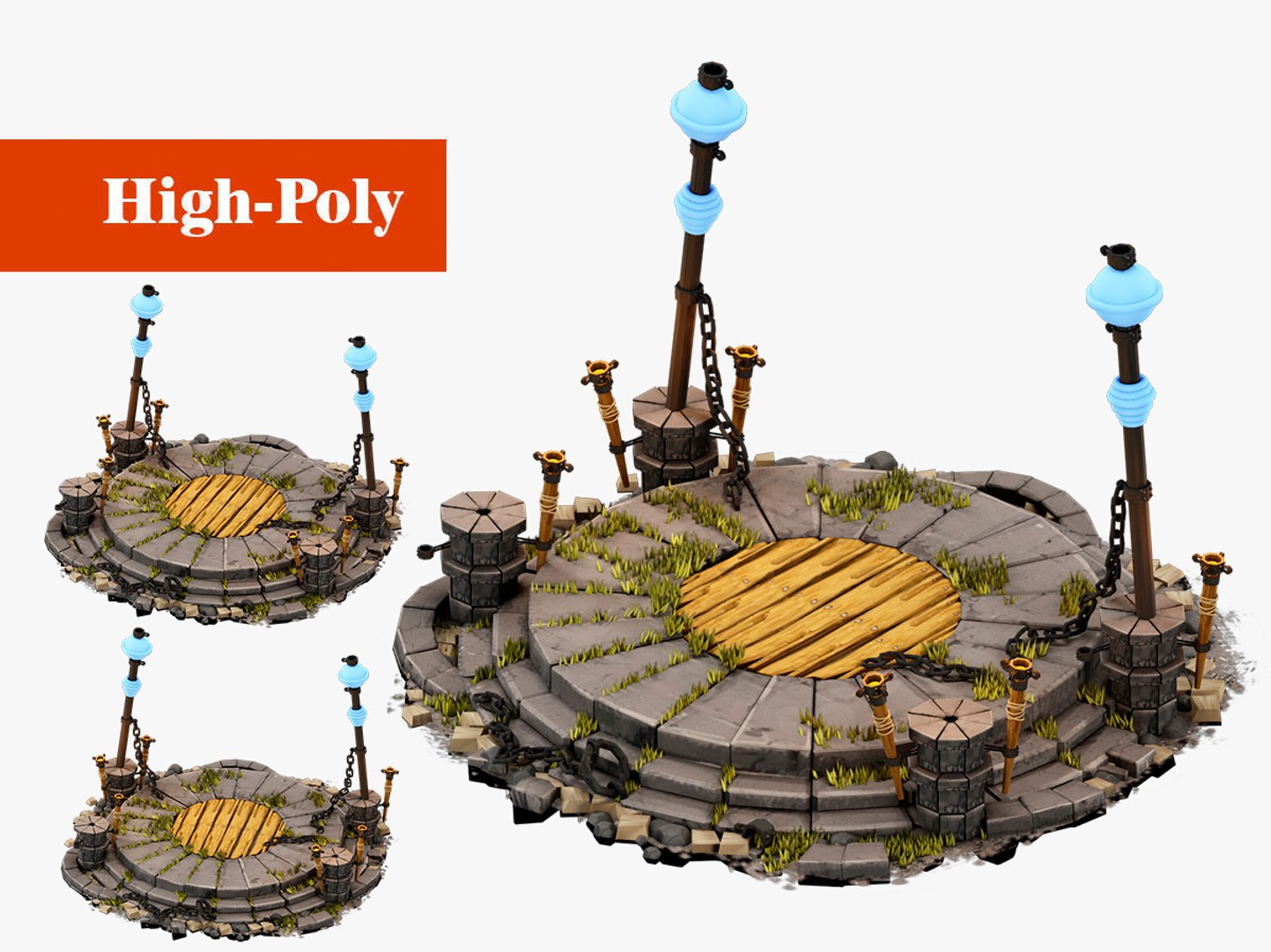 Sacred Altar 3D Model High-poly 3D Model - TurboSquid 2345155