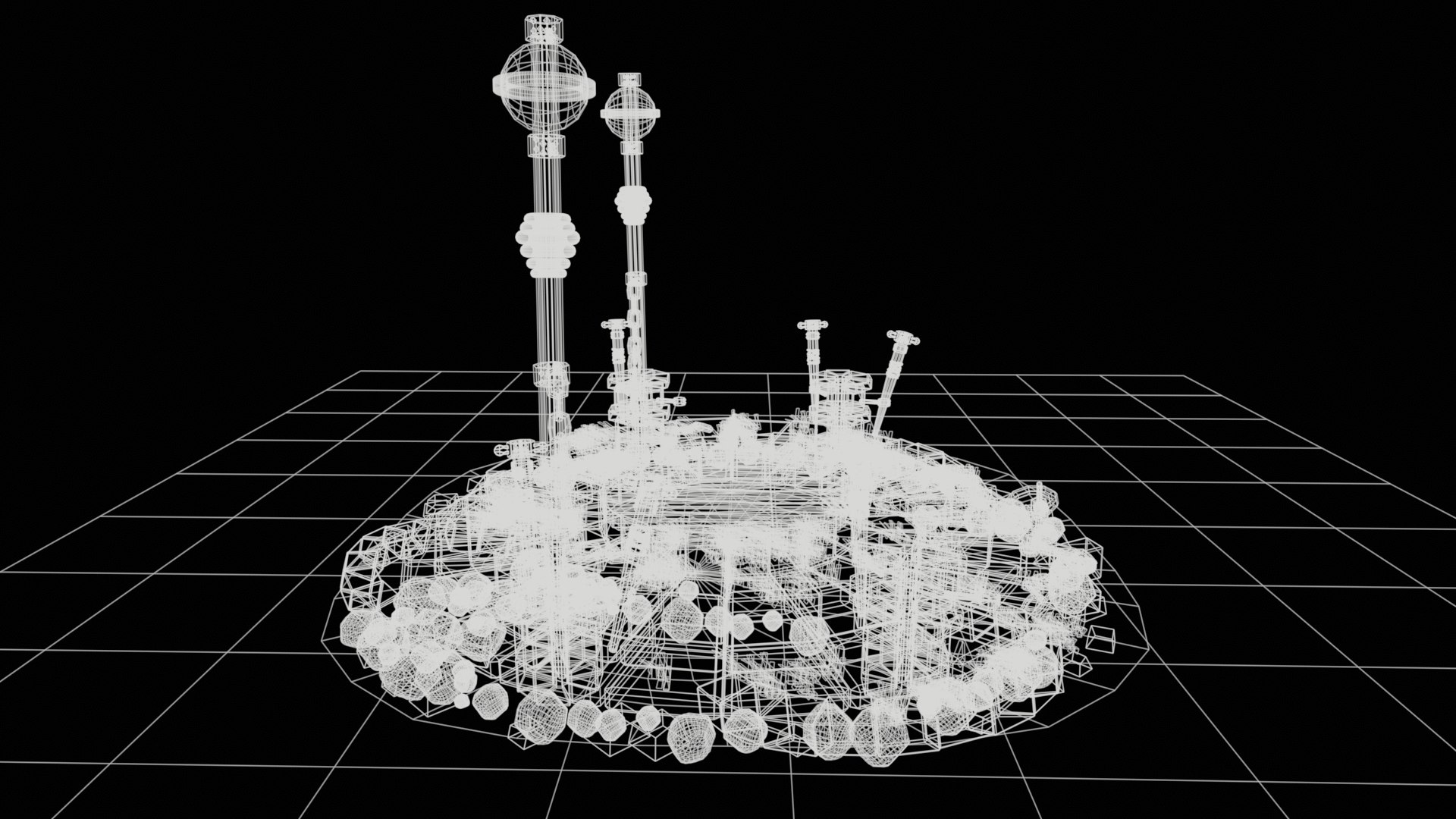 Sacred Altar 3D Model High-poly 3D Model - TurboSquid 2345155