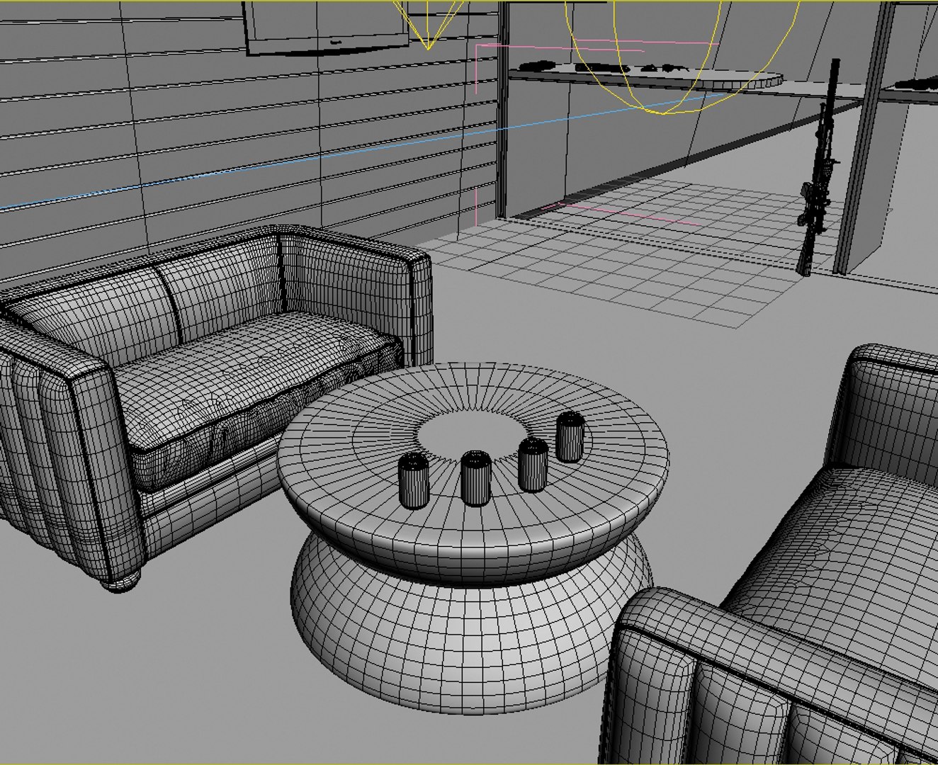 3d Model Of Gun Range