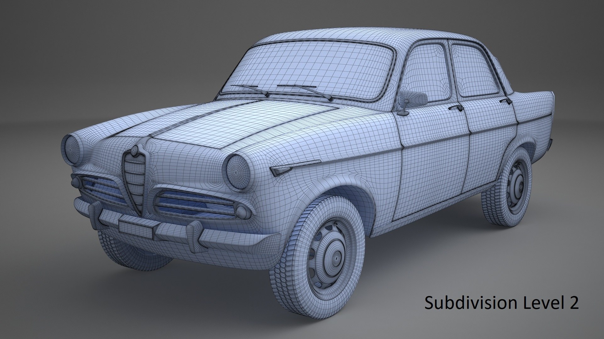 Alfa Romeo Giulietta Ti-1960 3D Model - TurboSquid 2074711