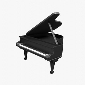 Download 3D Grand Piano Blender Models - TurboSquid