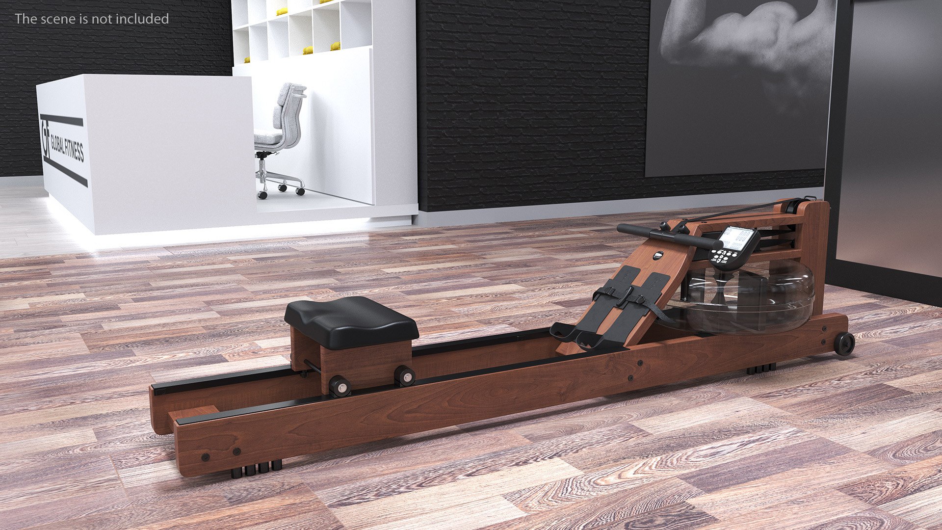Indoor Exercise Rower Machine 3D - TurboSquid 2070802