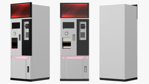 3D Automatic Token Changer Machine - TurboSquid 1736727