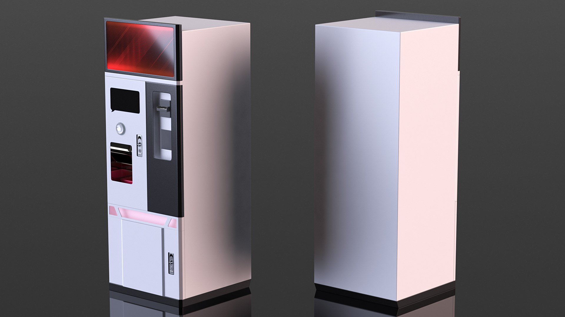 3D Automatic Token Changer Machine - TurboSquid 1736727