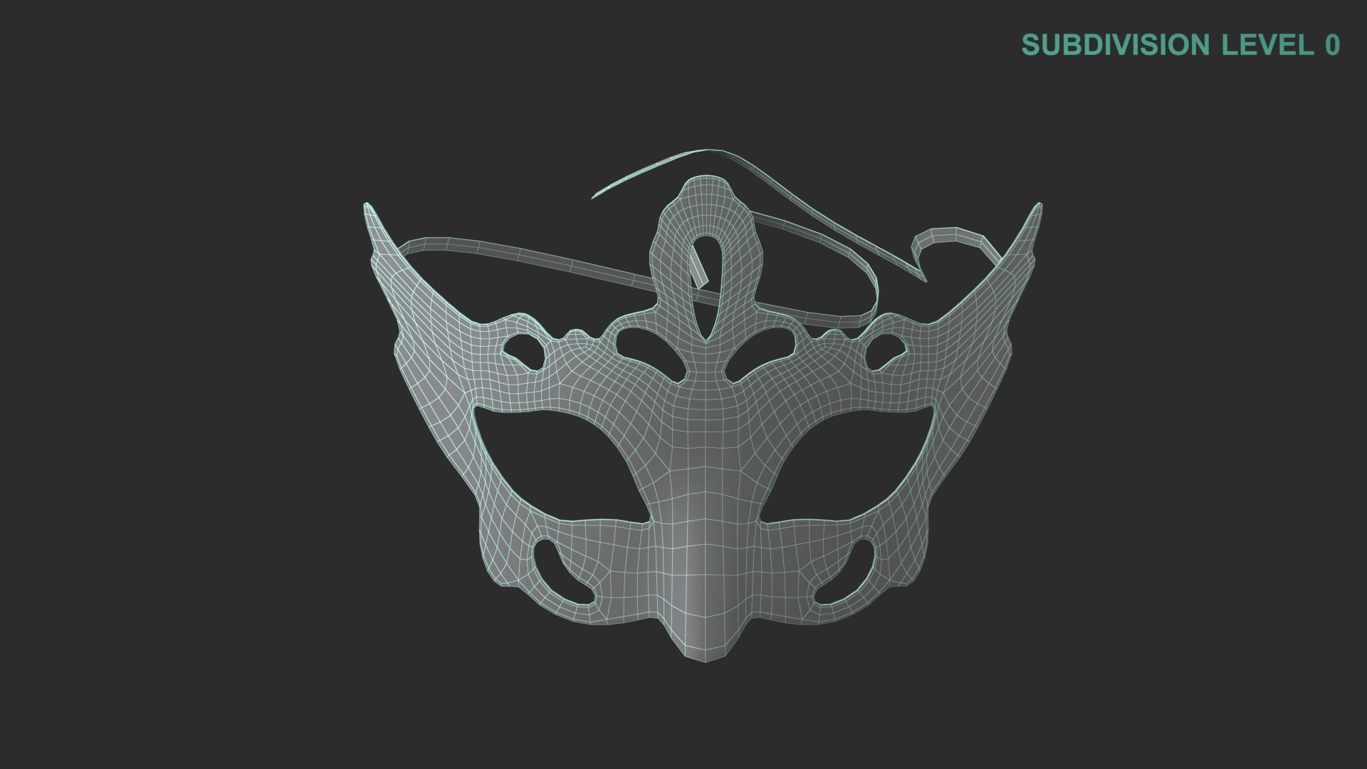 3D Carnival Mask model - TurboSquid 1934497