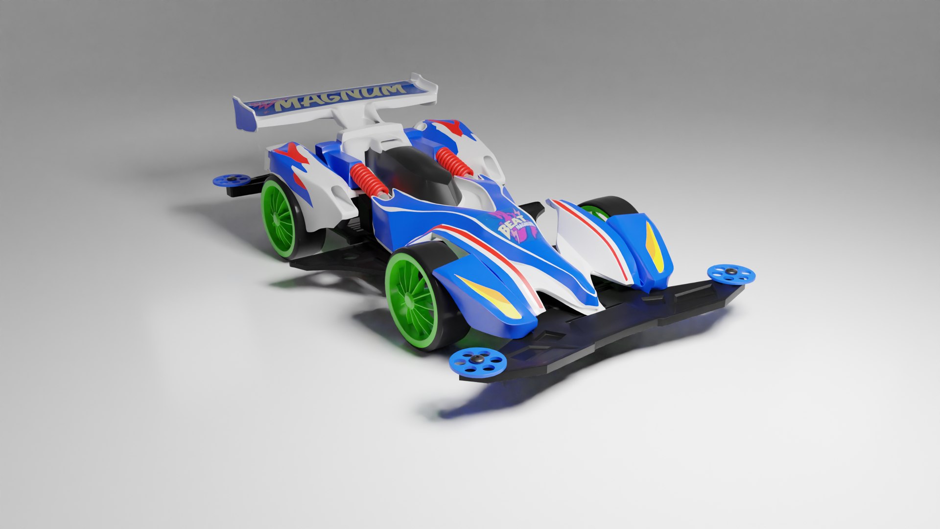 3D модель Mini4wd magnum beat - TurboSquid 2065044