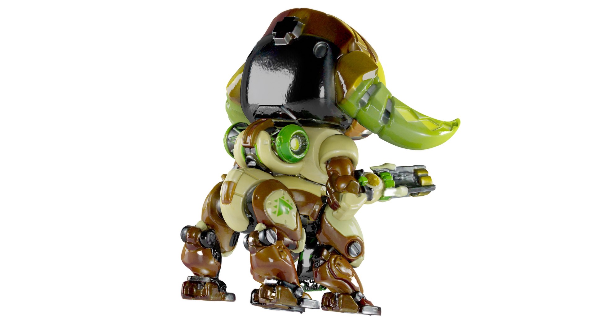3D Orisa Overwatch Model - TurboSquid 2119755