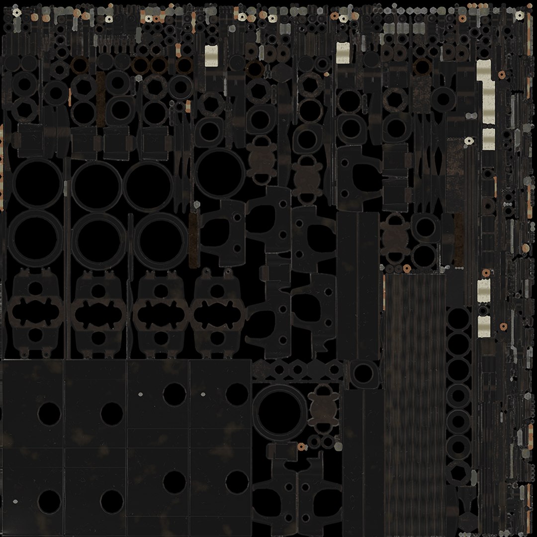 3D Model Hall-Scott A7a Engine - TurboSquid 2345707