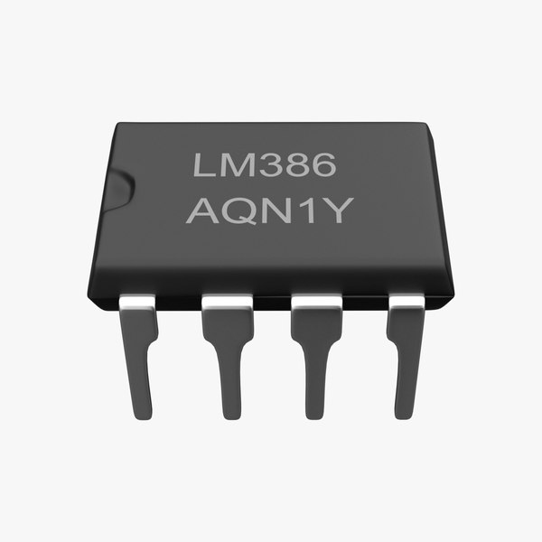 modelo 3d IC-LM386 - TurboSquid 2268443