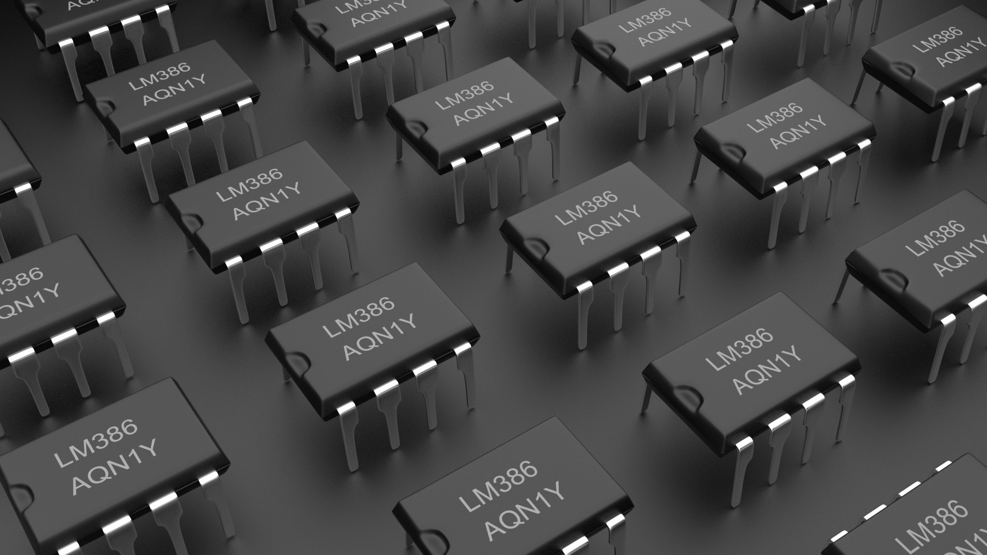 3D Model IC-LM386 - TurboSquid 2268443