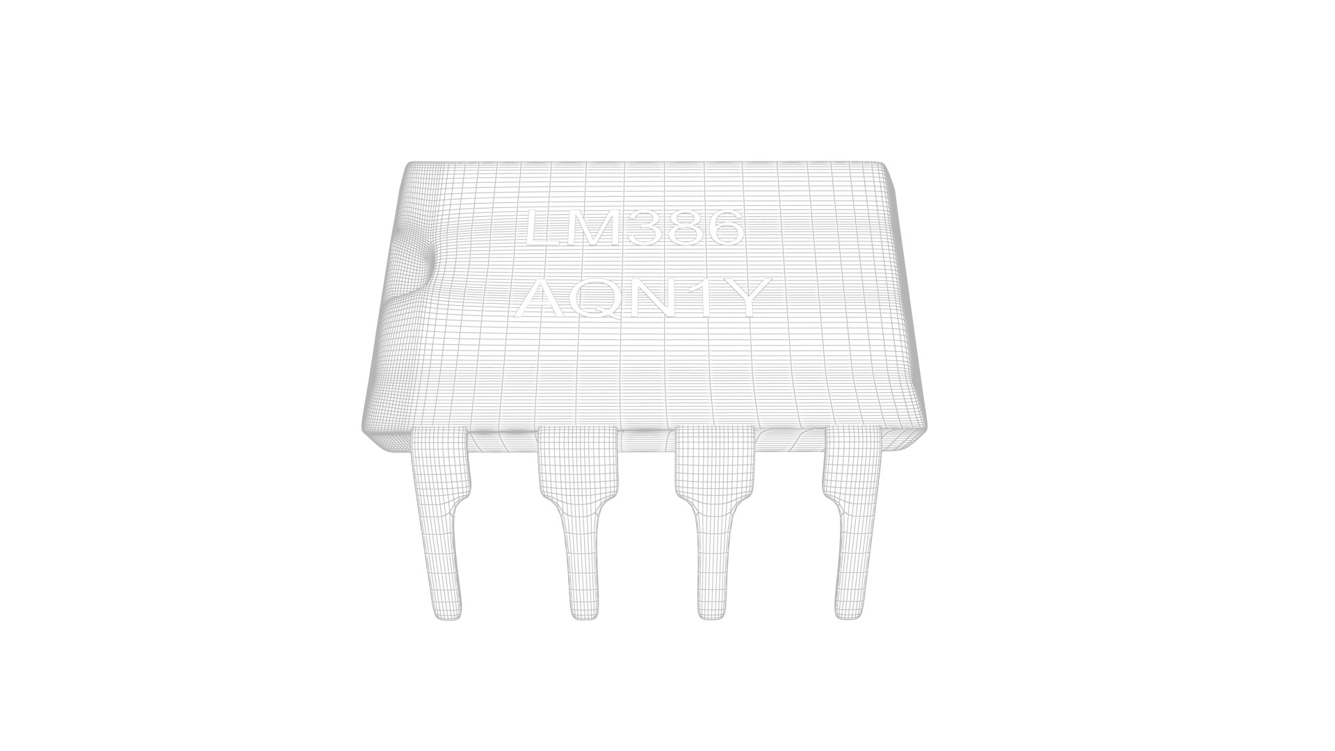 3D Model IC-LM386 - TurboSquid 2268443