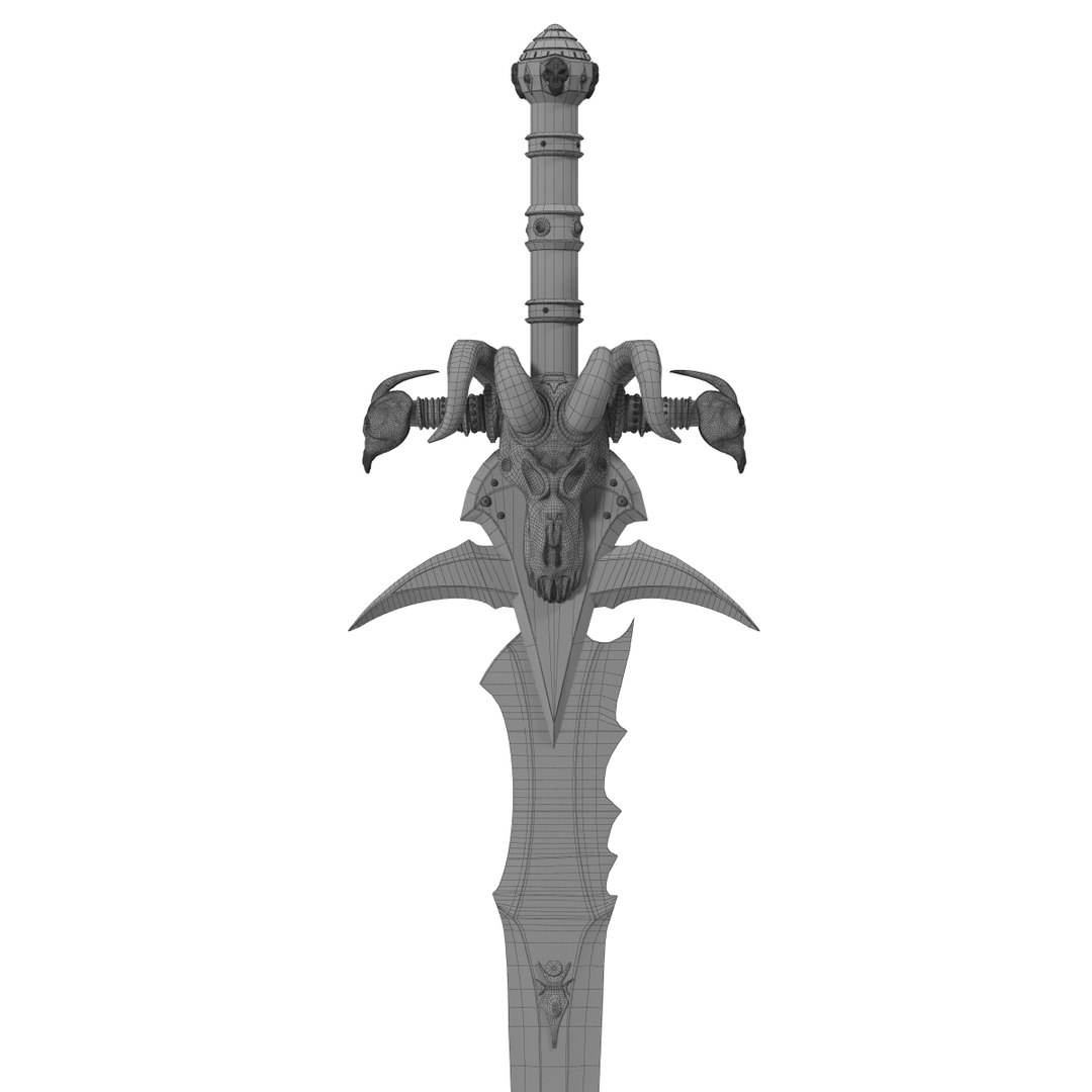 3d Sword Blade Model