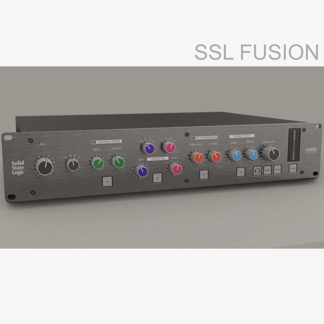 SSL FUSION 3D Model - TurboSquid 2084393