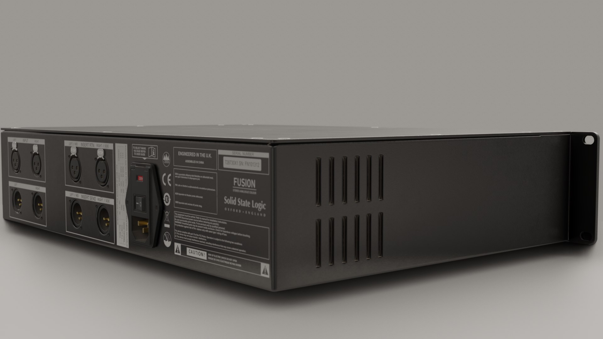 SSL FUSION 3D Model - TurboSquid 2084393