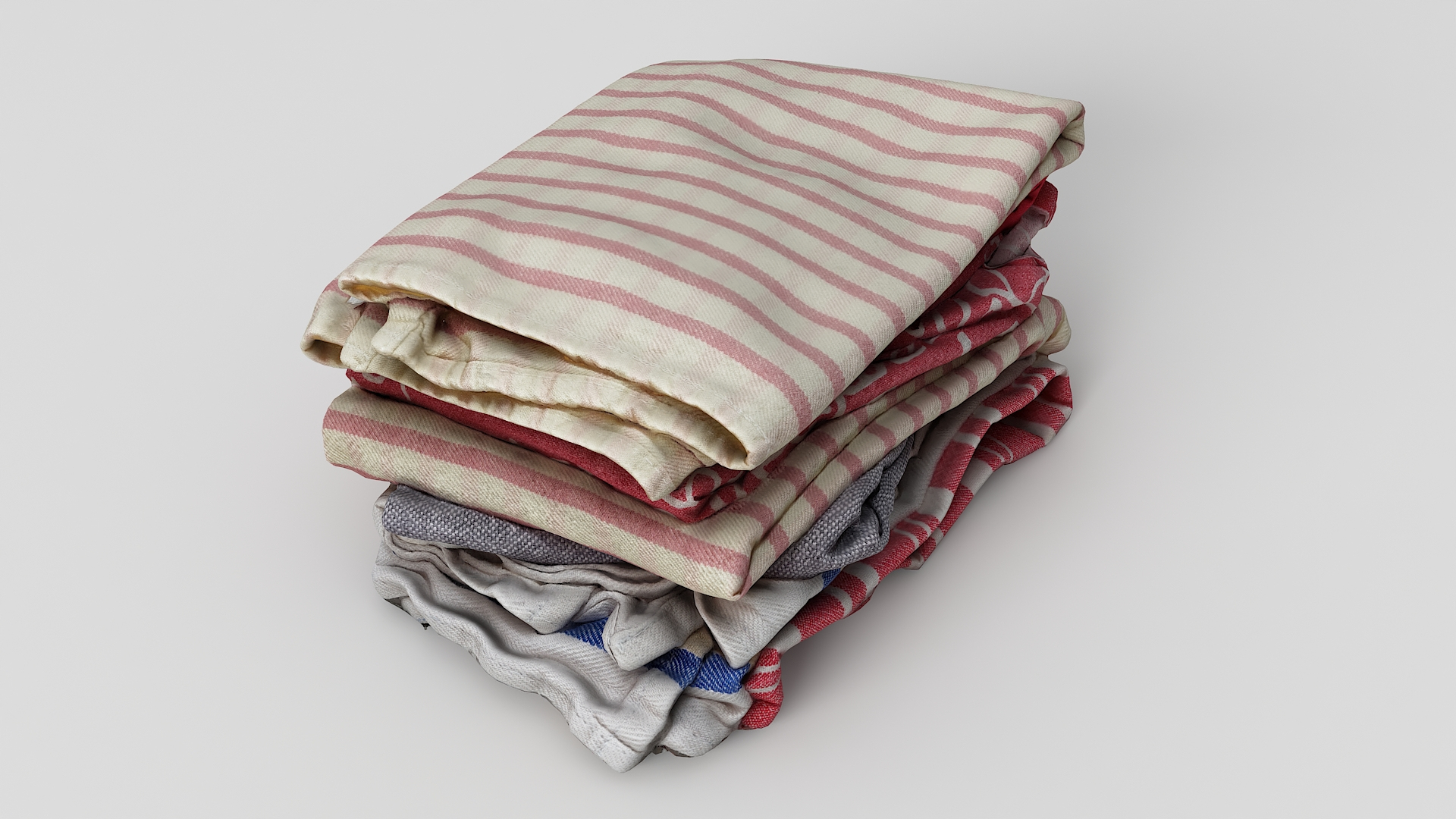 3D CLothes Collection 60 Tea Towels Model - TurboSquid 1885830