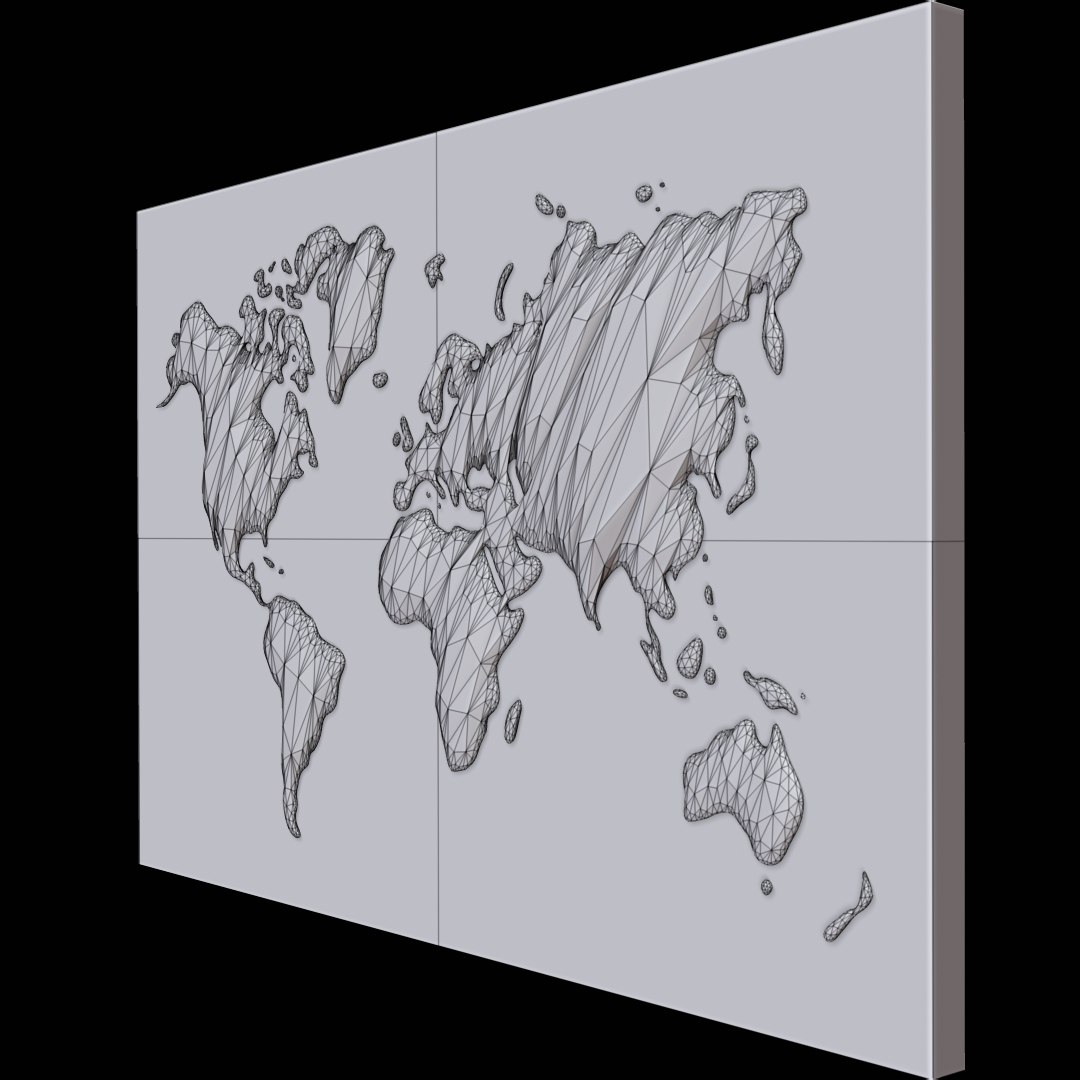 World Model - TurboSquid 1215924