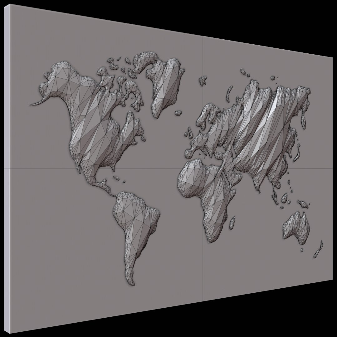 World Model - TurboSquid 1215924