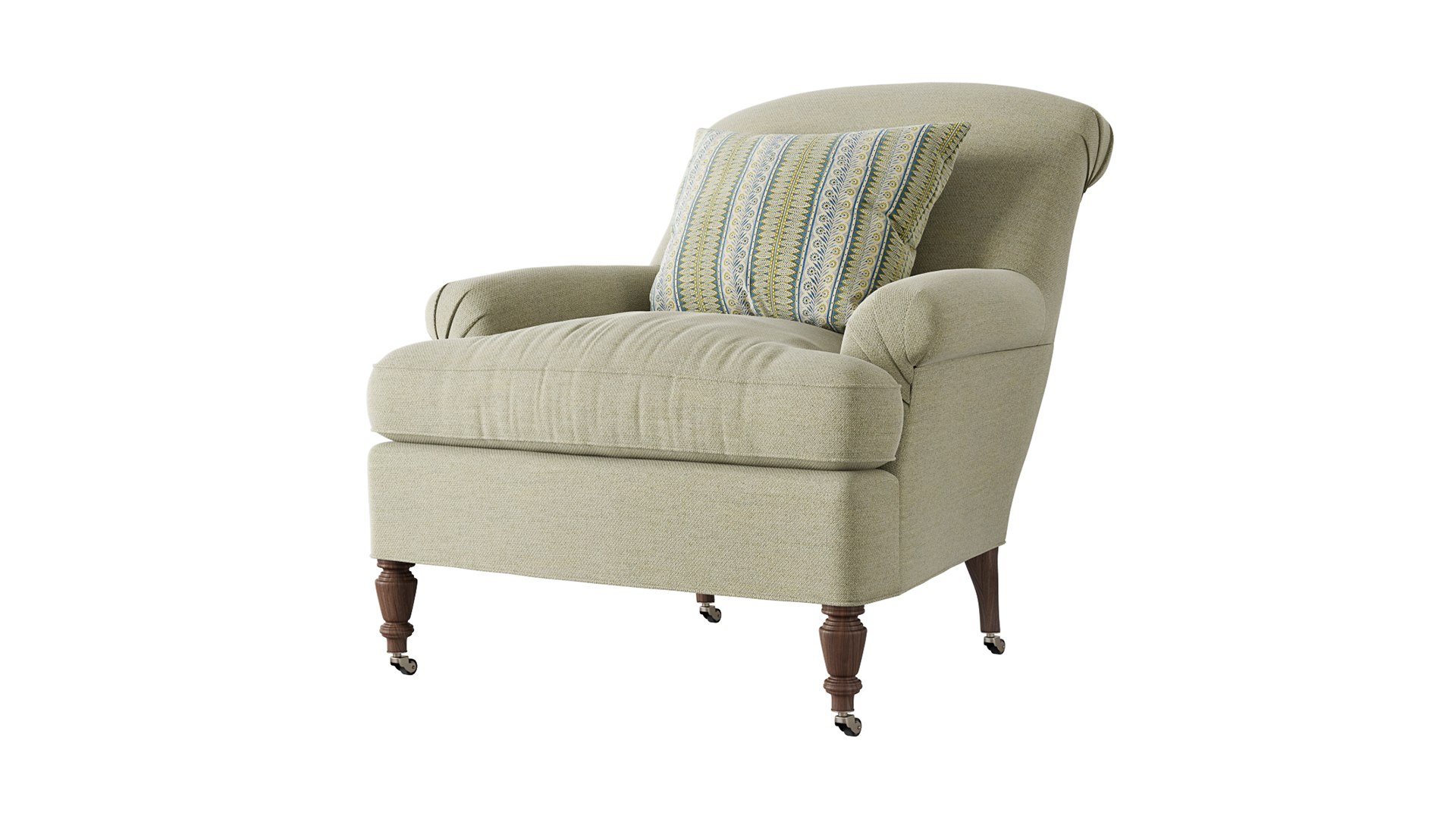 3D Hollywood At Home Peter Dunham MC Armchair Model - TurboSquid 2205487