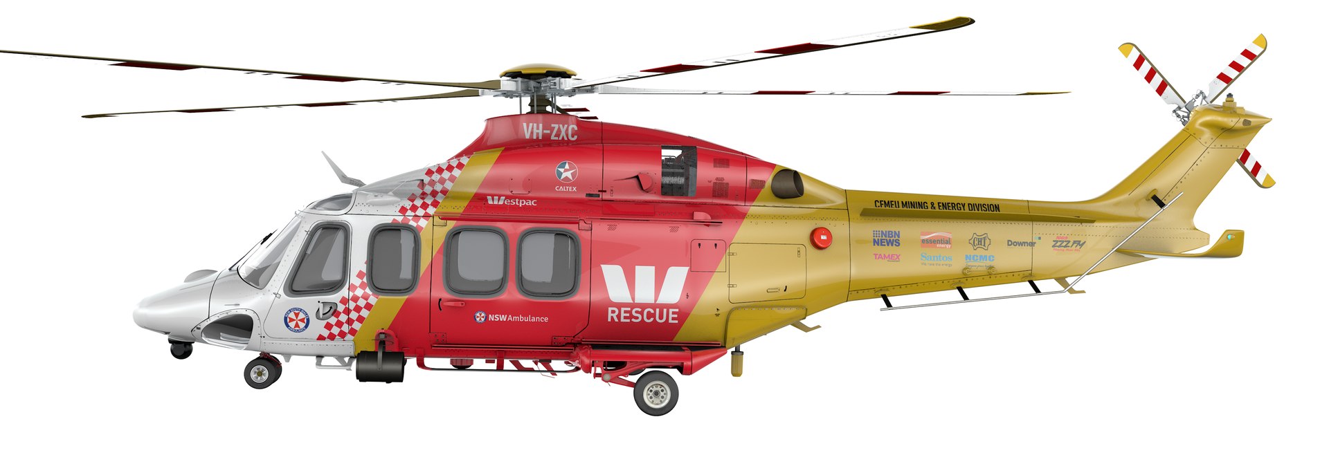 AW139 WESTPAC Rescue L2280 Model - TurboSquid 2329111