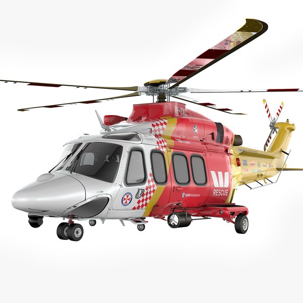 AW139 웨스트팩 구조 L2280 3D 모델 - TurboSquid 2329111