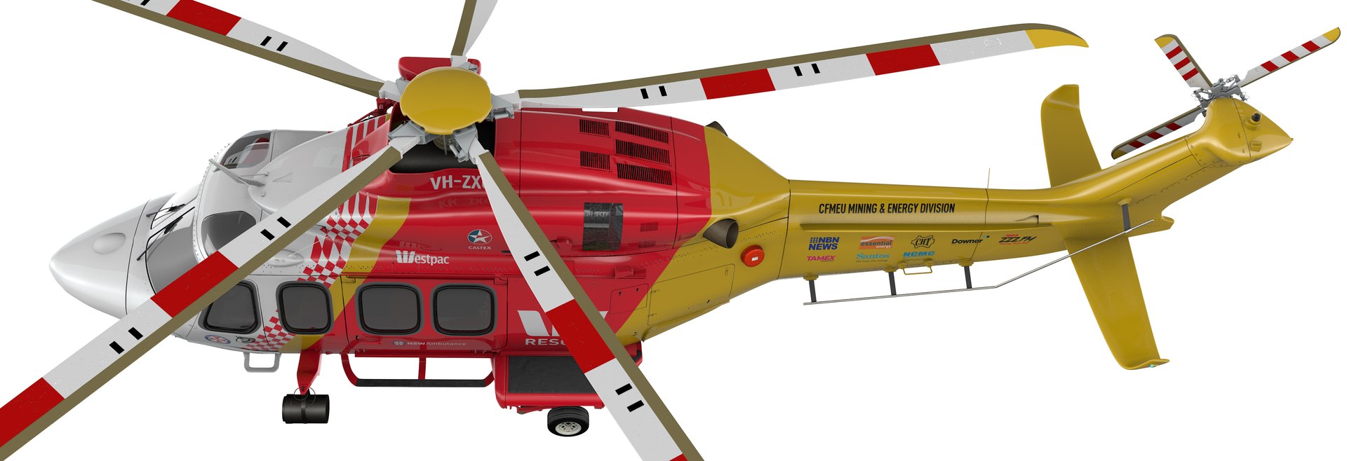 AW139 WESTPAC Rescue L2280 Model - TurboSquid 2329111