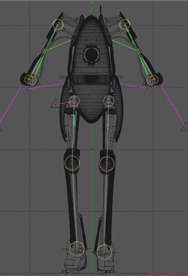 P Body Portal 2 3D Model - TurboSquid 1348912