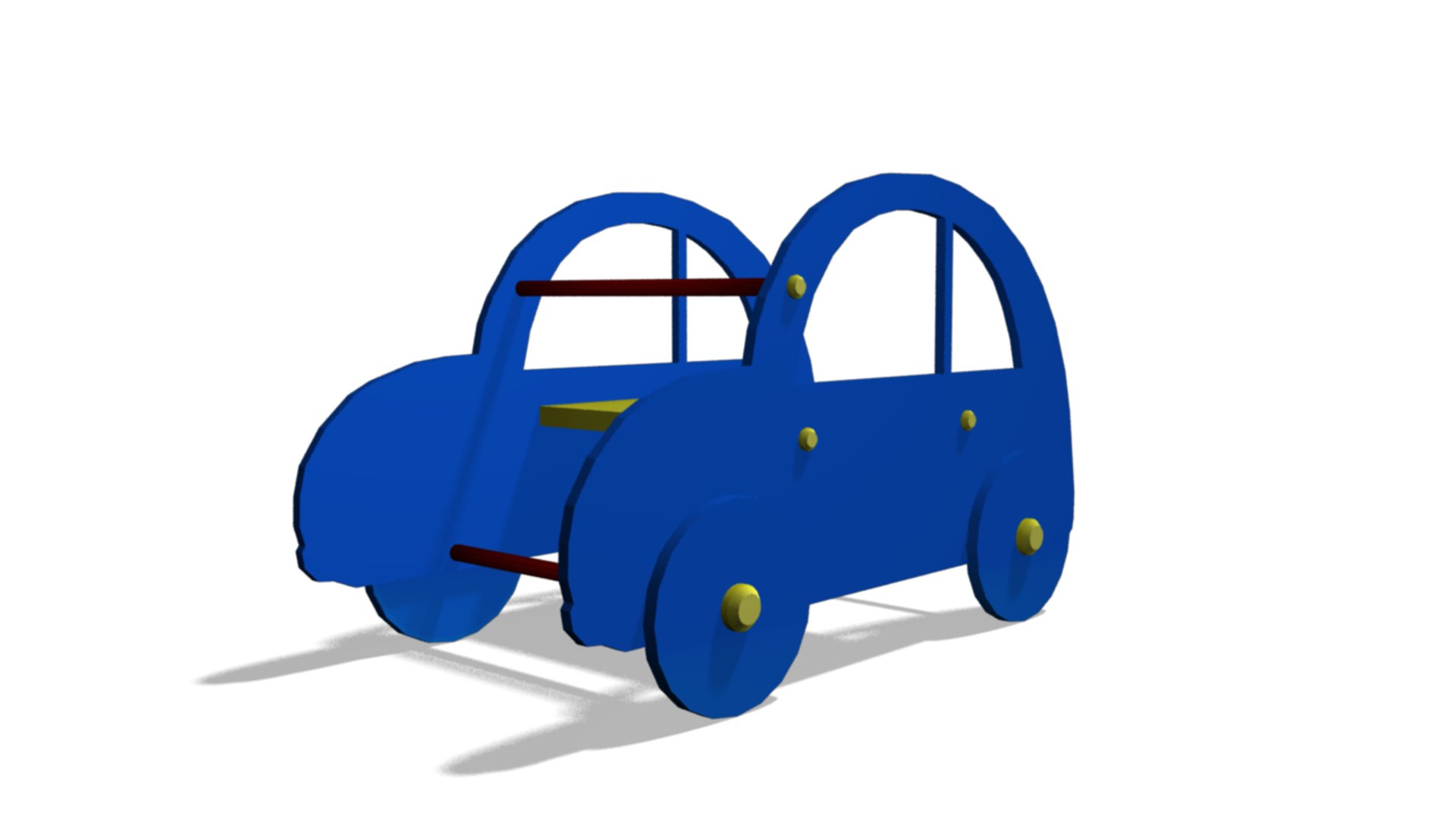 3d Car Spring Rider Model