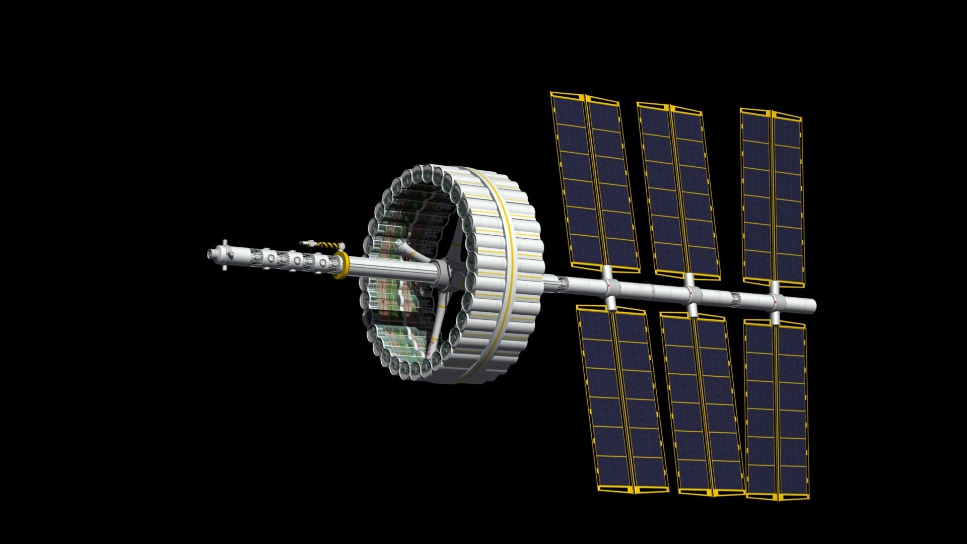 Modular Space Station Blend
