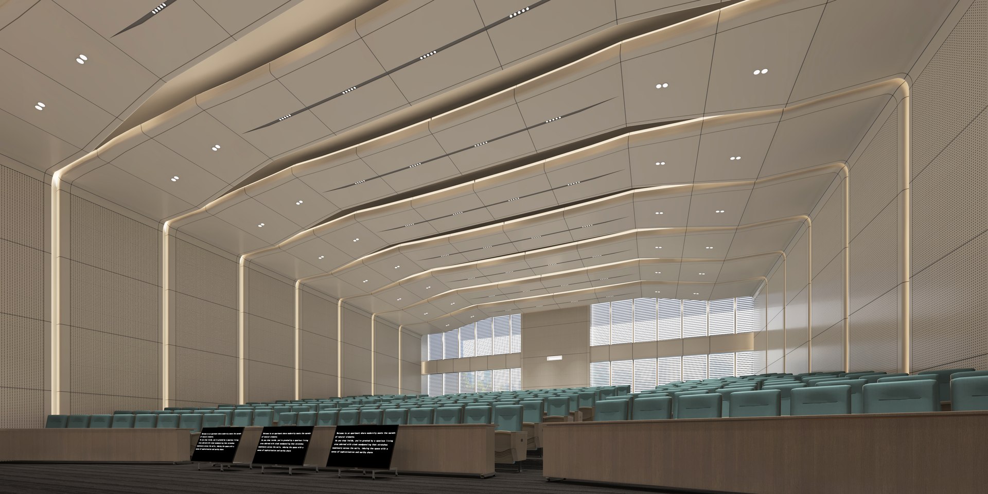 Large Lecture Hall 3D - TurboSquid 2235707