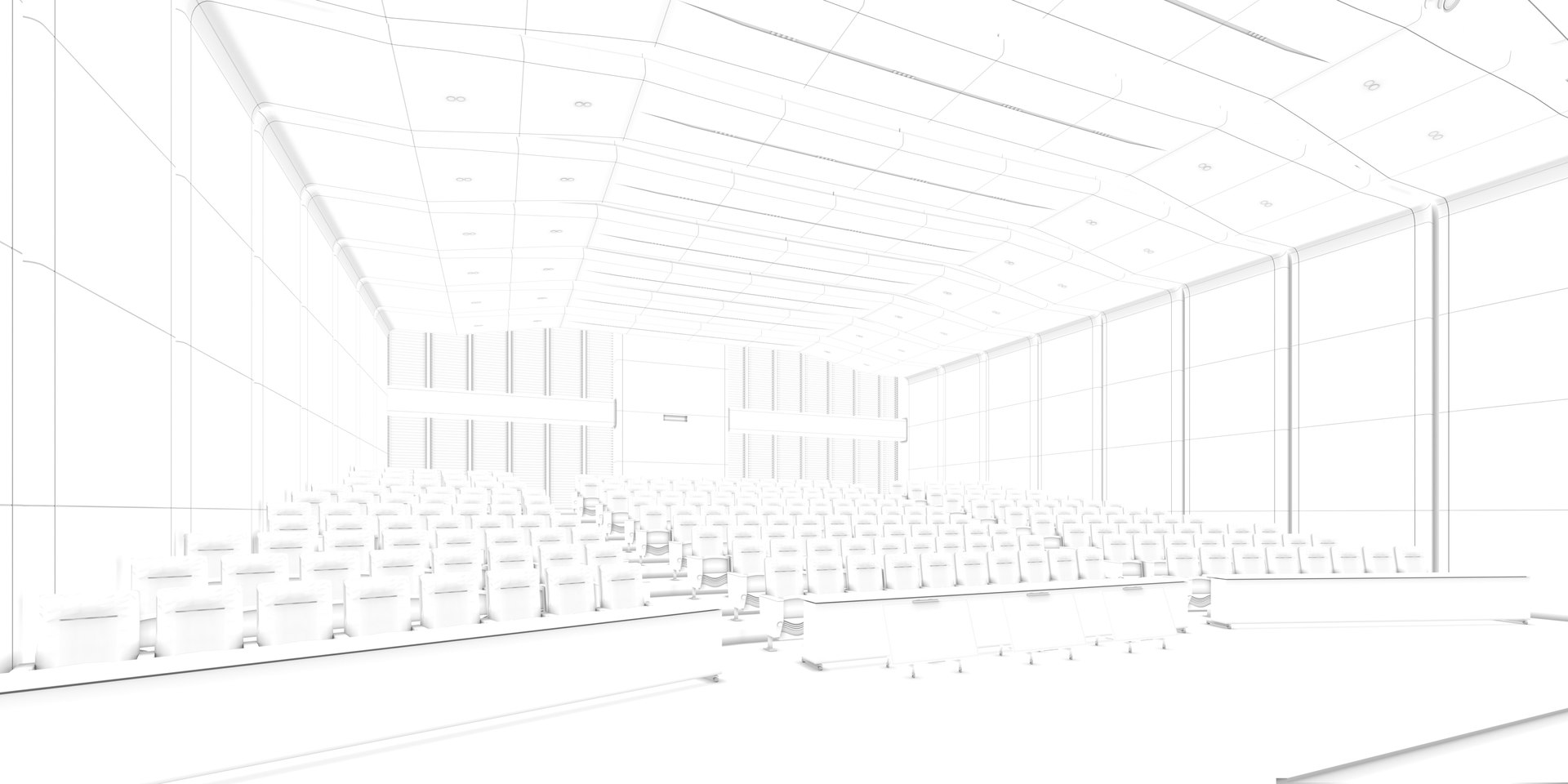 Large Lecture Hall 3D - TurboSquid 2235707
