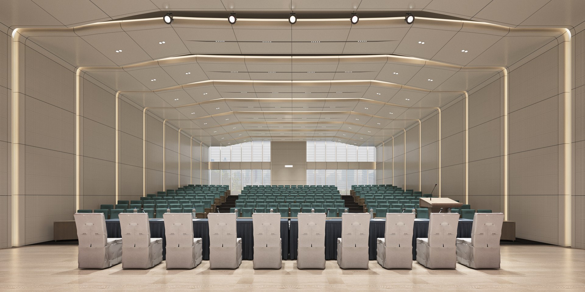 Large Lecture Hall 3D - TurboSquid 2235707