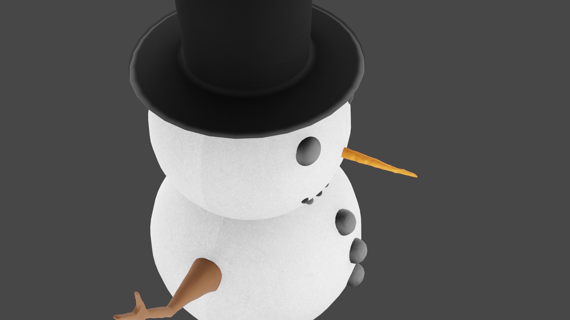 Snow Man 3D - TurboSquid 2185575