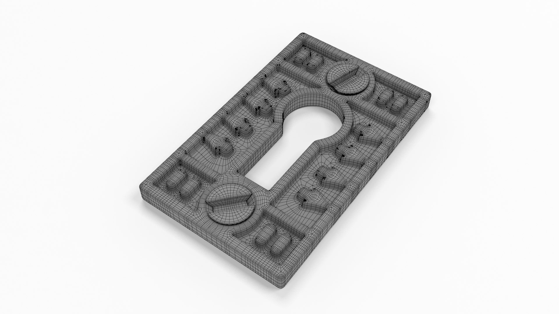 3D Keyhole 01 - TurboSquid 1813036