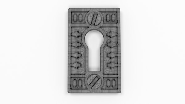 3D Keyhole 01 - TurboSquid 1813036