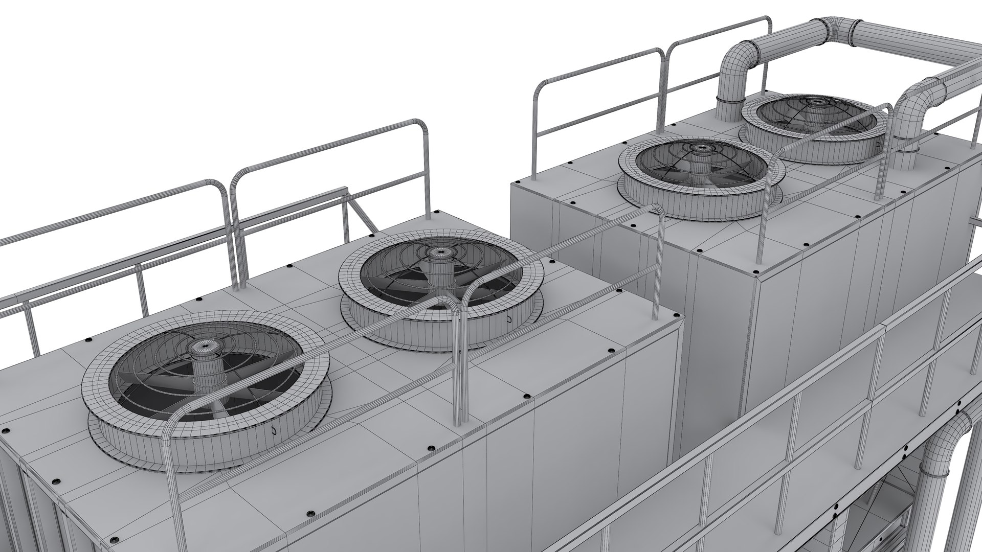 Cooling Towers 3D Model - TurboSquid 2259872