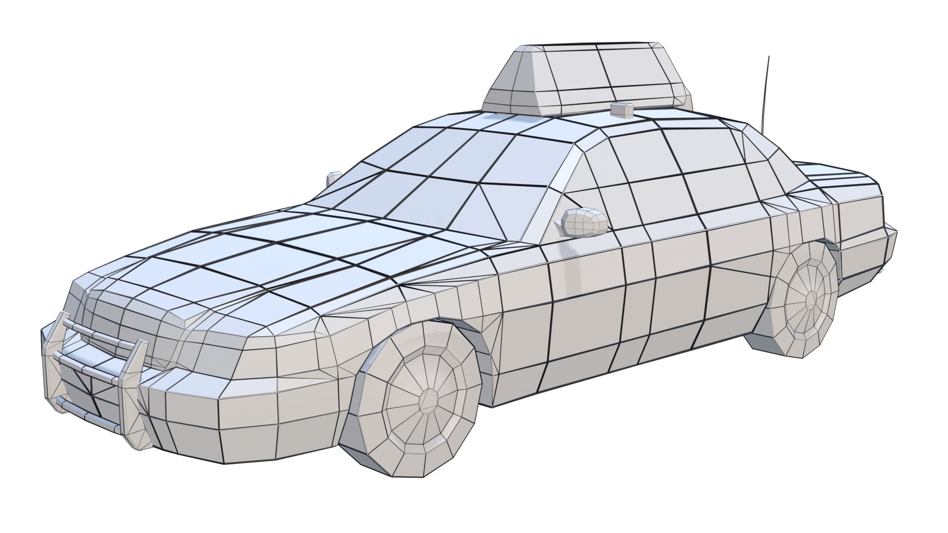 3D Ford Crown Victoria Model - TurboSquid 2377435