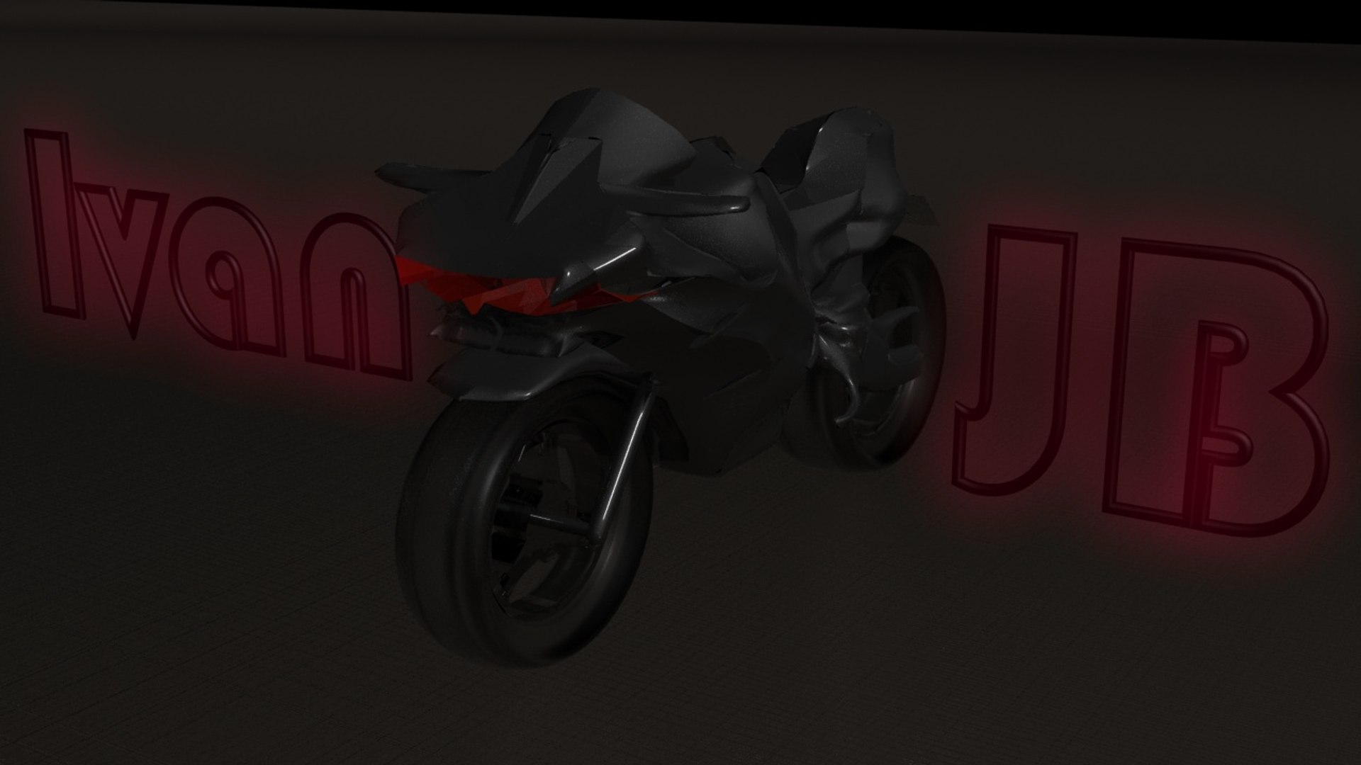 Kawasaki Ninja H2 3d Model