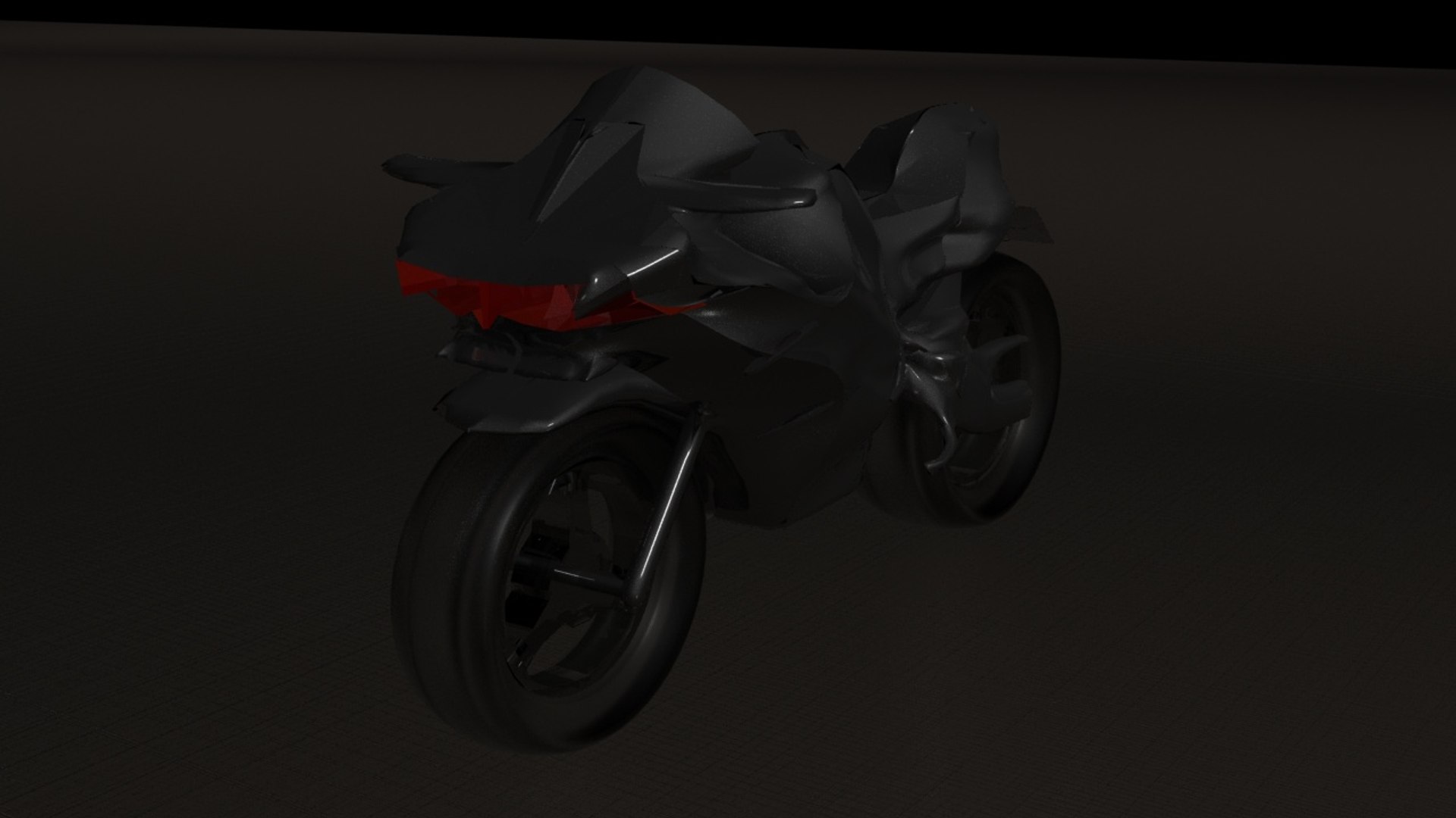 Kawasaki Ninja H2 3d Model
