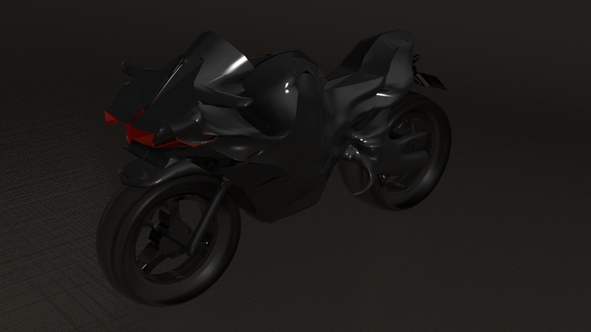 Kawasaki Ninja H2 3d Model
