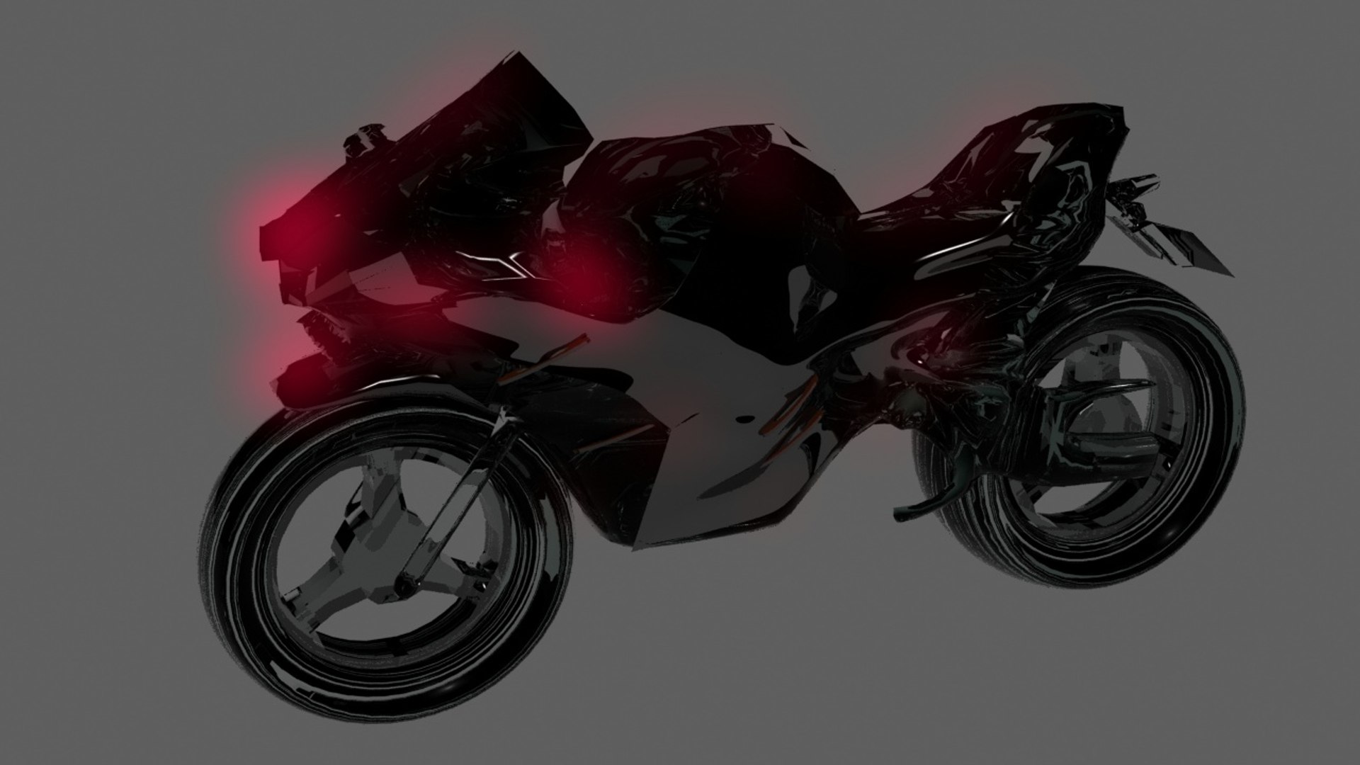 Kawasaki Ninja H2 3d Model