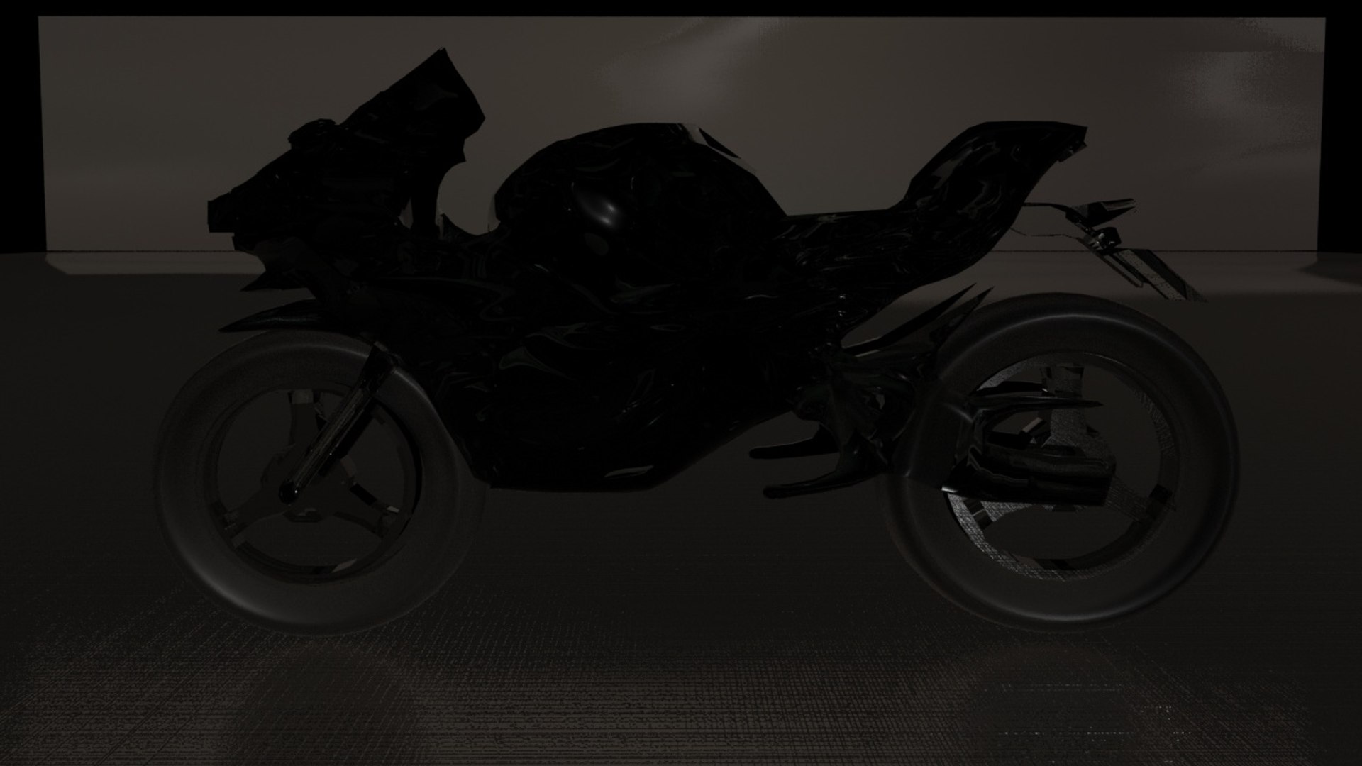 Kawasaki Ninja H2 3d Model