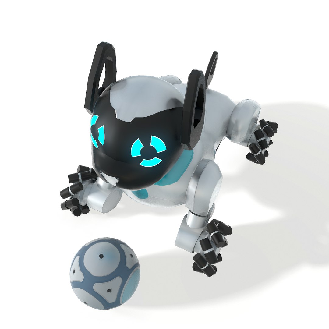 3D Chip Dog - TurboSquid 1246396