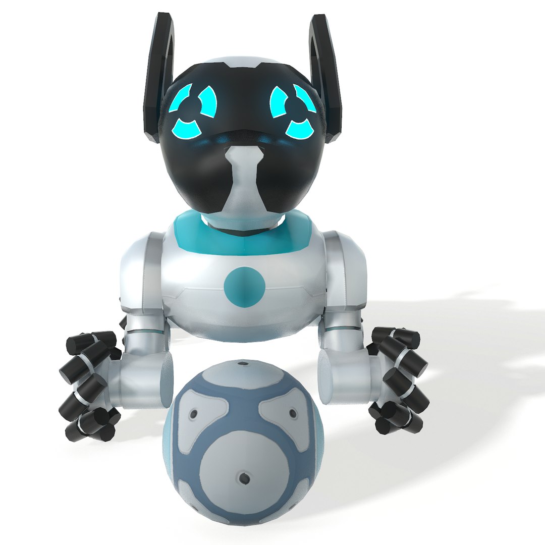 3D Chip Dog - TurboSquid 1246396